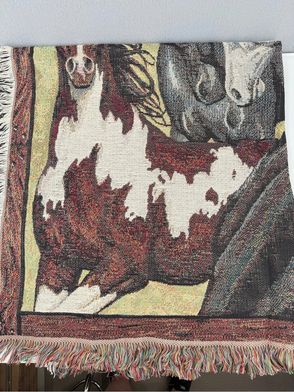 Source Unknown | Bedding | Arabian Horses Tapestry Throw Blanket 75x48 ...